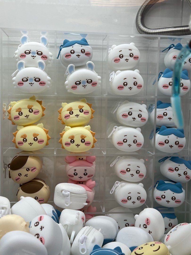 Chikawa 8種 4.6cm Mini 迷你散紙包散銀包錢包散子包silicone Pouch wallet coin Bag 小袋大頭 ...