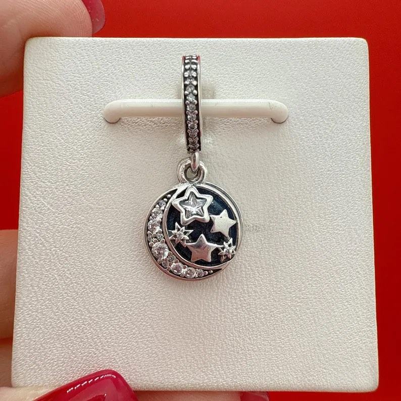 💎 SALE! PANDORA NIGHT SKY DANGLE CHARM, Women's Fashion, Jewelry ...