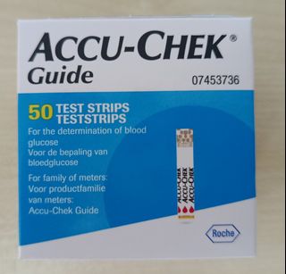 Accu-Chek Instant Test Strips - 50 Strips, Health & Nutrition, Medical ...