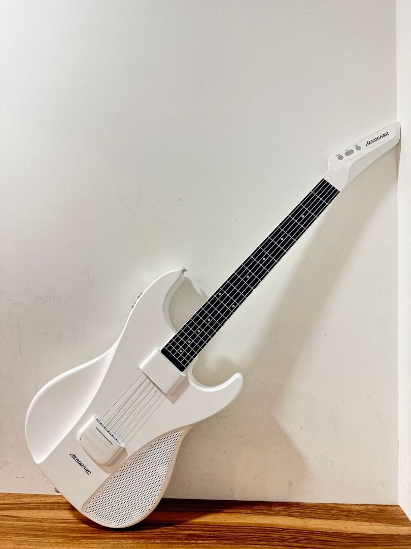 AeroBand Pain-Free Stringless Acoustic-Electric Travel Guitar Full Set ...