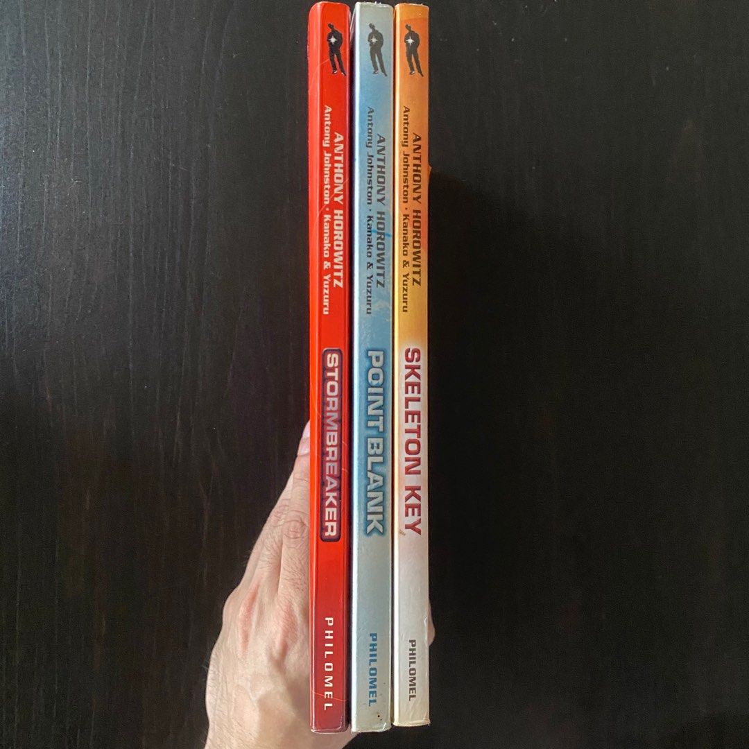 Alex Rider Graphic Novels (Stormbreaker, Point Blank, Skeleton Key) by ...