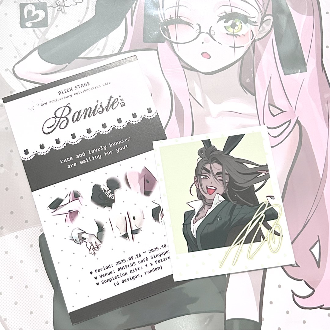 SOLD⚠️ Alien stage aniplus cafe Hyuna signed pola ALNST, Hobbies & Toys ...