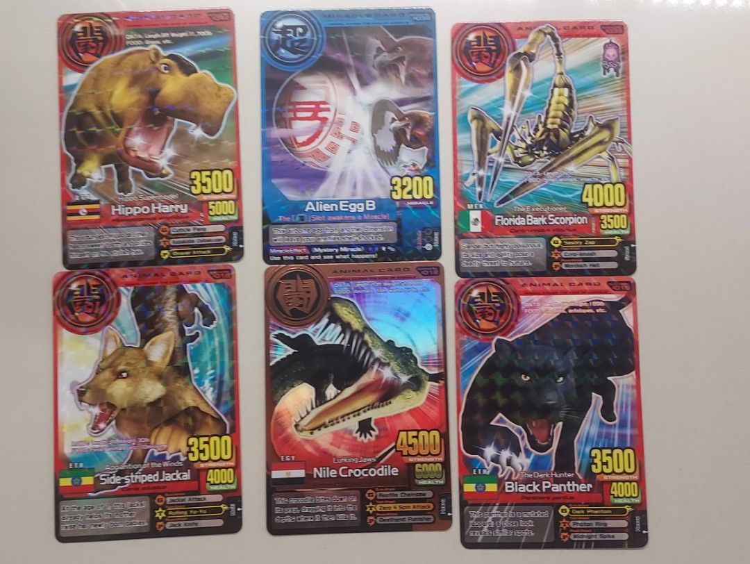 Animal Kaiser plus Arcade Cards, Hobbies & Toys, Toys & Games on Carousell