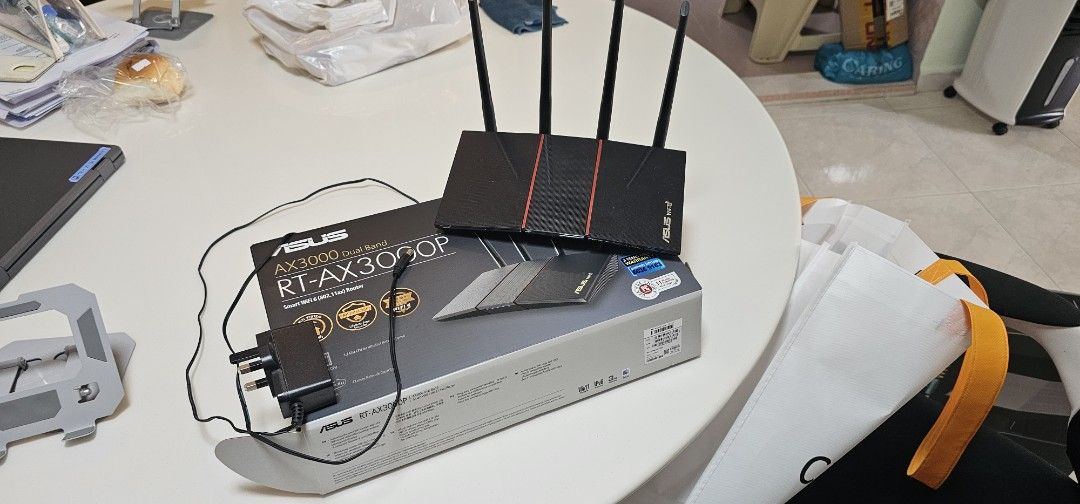 ASUS RT-AX3000P WiFi 6 Router, Computers & Tech, Parts & Accessories ...