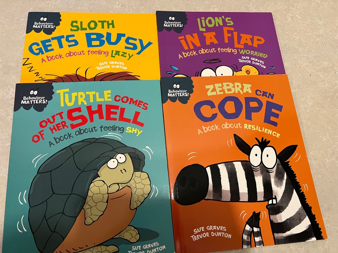 Behaviour Matters Children's Books - Set of 4, Hobbies & Toys, Books ...