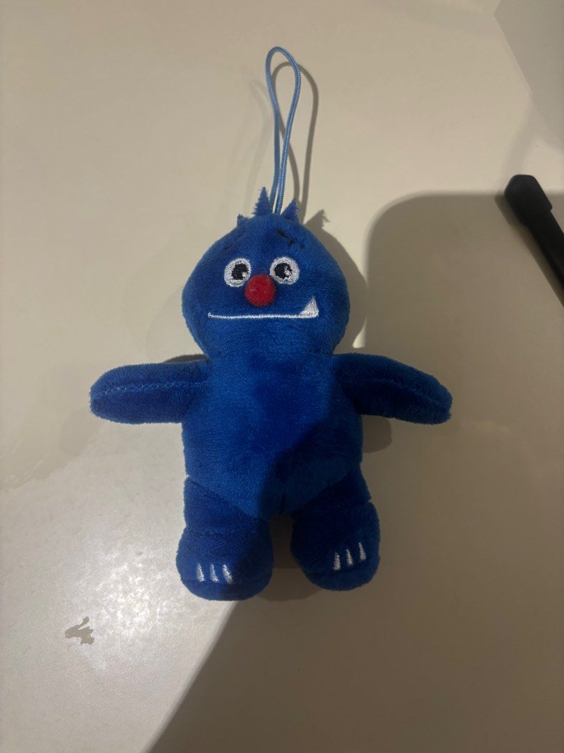 Blue Monster Plush Toy, Hobbies & Toys, Toys & Games on Carousell