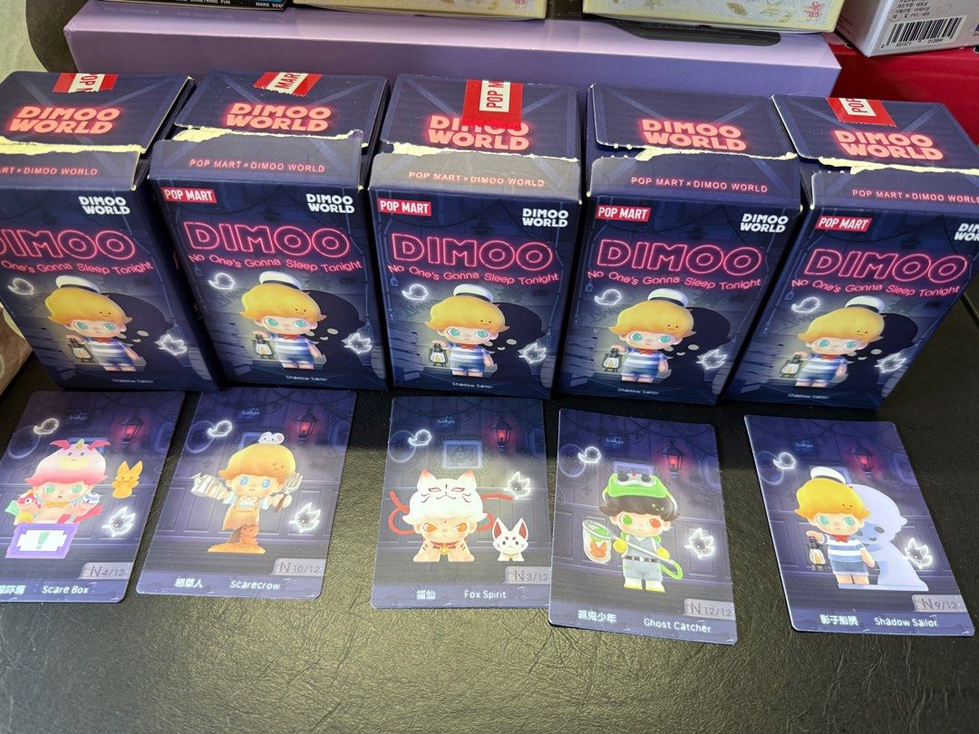 BNIF Dimoo No One’s Gonna Sleep - Scare Box, Scarecrow, Fox Spirit ...