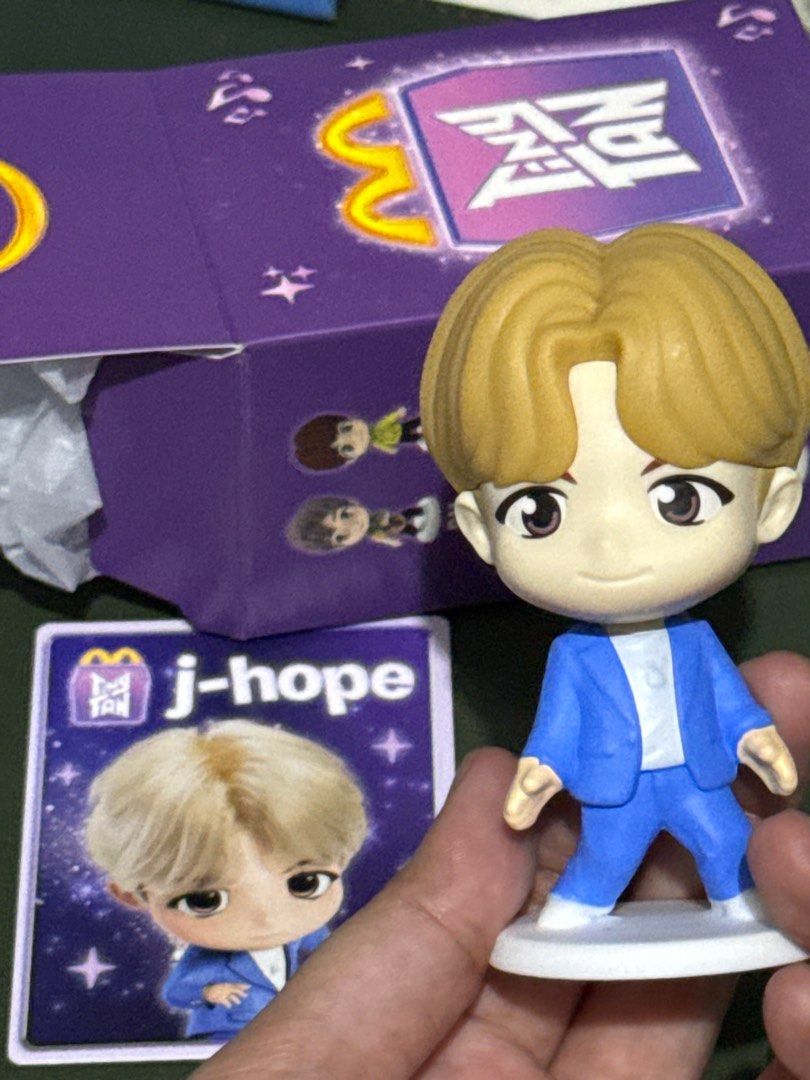 BTS RM JIN SUGA SET + MCDO TINY TAN JHOPE LOVE YOURSELF HER O IN THE SOOP DDAY CALENDA OT7 ...