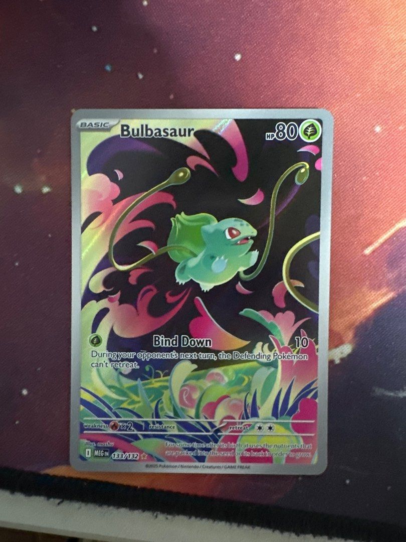 Bulbasaur IR Mega Evolution Set, Hobbies & Toys, Toys & Games on Carousell