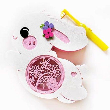Bunny lantern diy kit, Hobbies & Toys, Toys & Games on Carousell