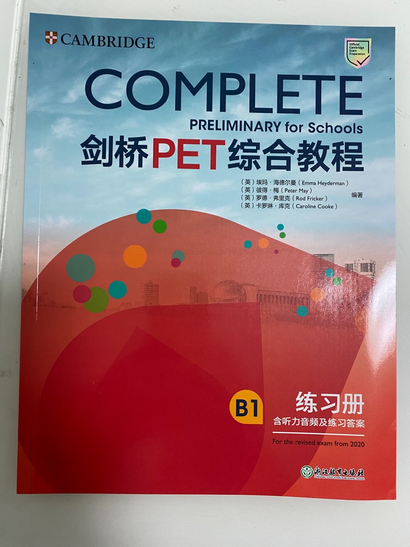 Cambridge Complete Preliminary for Schools B1 Workbook, Hobbies & Toys ...