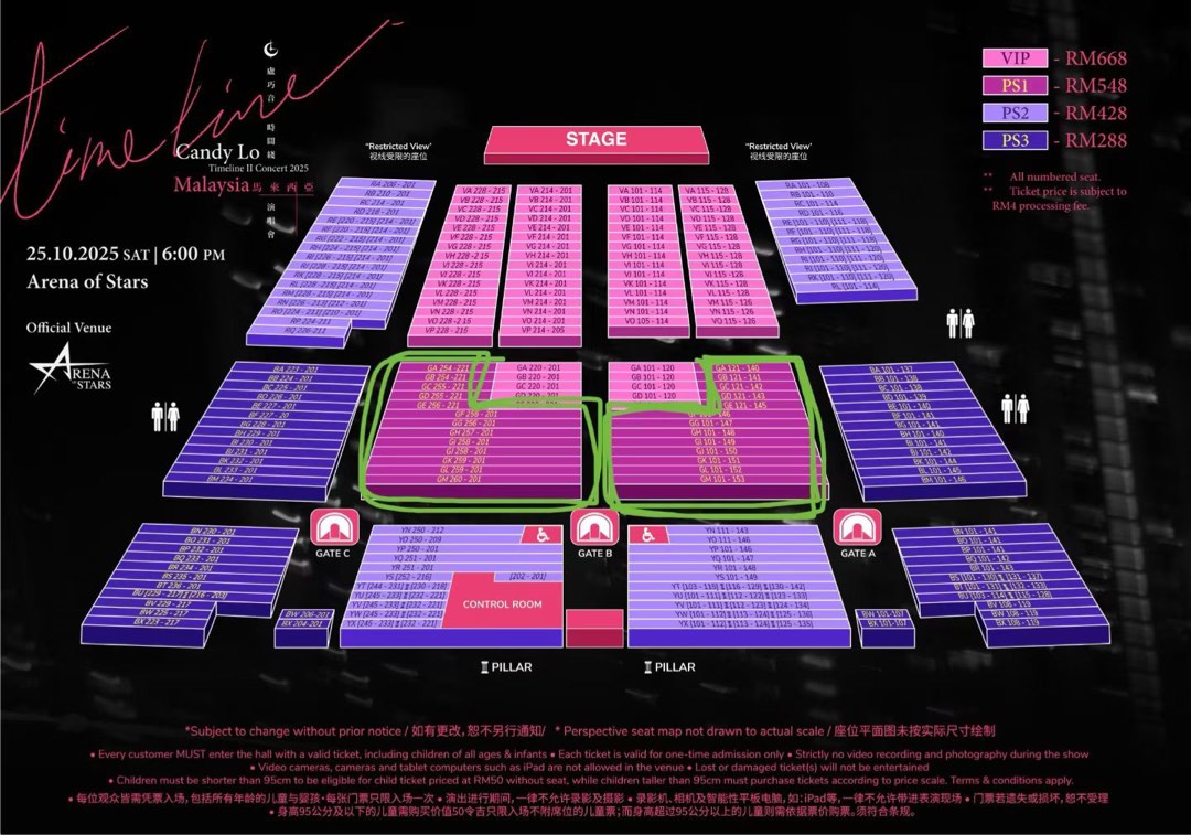 Candy Lo Malaysia Genting Highlands Timeline II Concert, Tickets ...