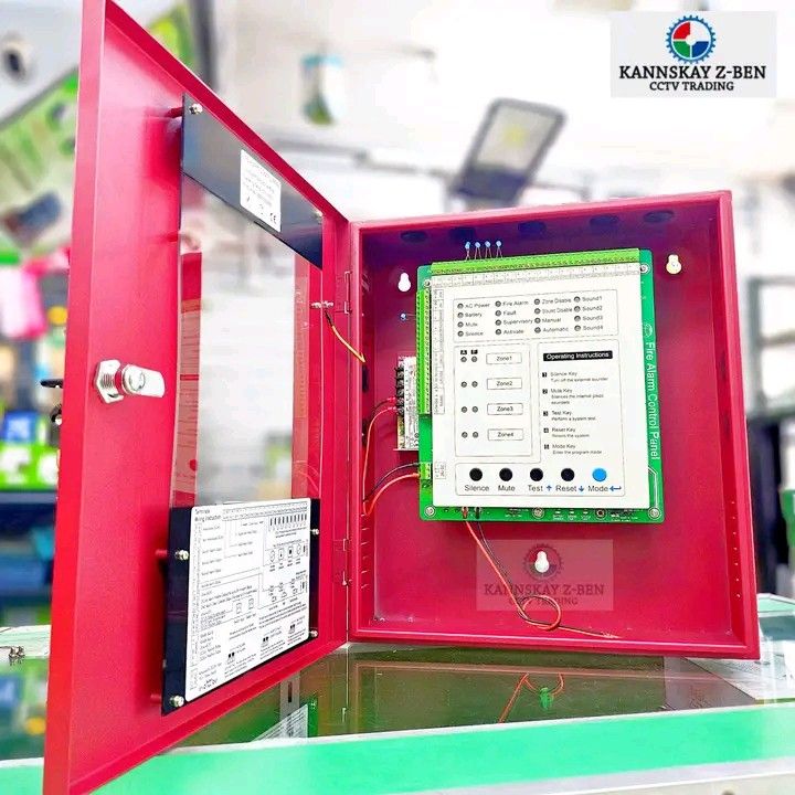 Conventional FDAS Fire Alarm Control Panel, Commercial & Industrial ...