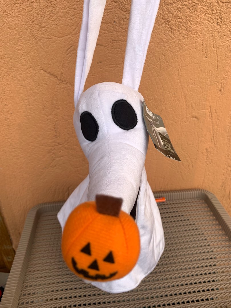 Disney Nightmare before Christmas Zero Musical Plushie, Hobbies & Toys ...