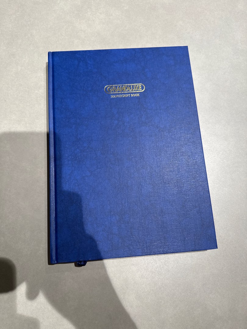 Grand luxe manuscript Book - A4 Size, Hobbies & Toys, Stationery ...