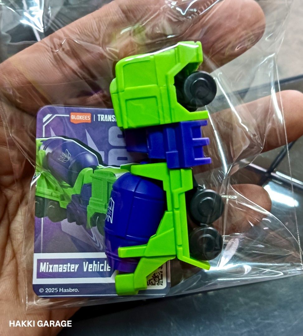 HASBRO BLOKEES TRANSFORMERS MIXMASTER VEHICLE, Hobbies & Toys, Toys ...