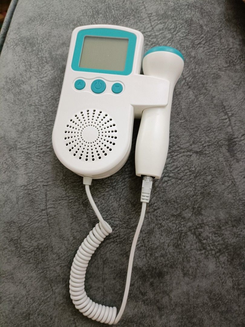 Home Fetal Doppler Baby Heart Monitor Device LCD Screen Pregancy Use ...