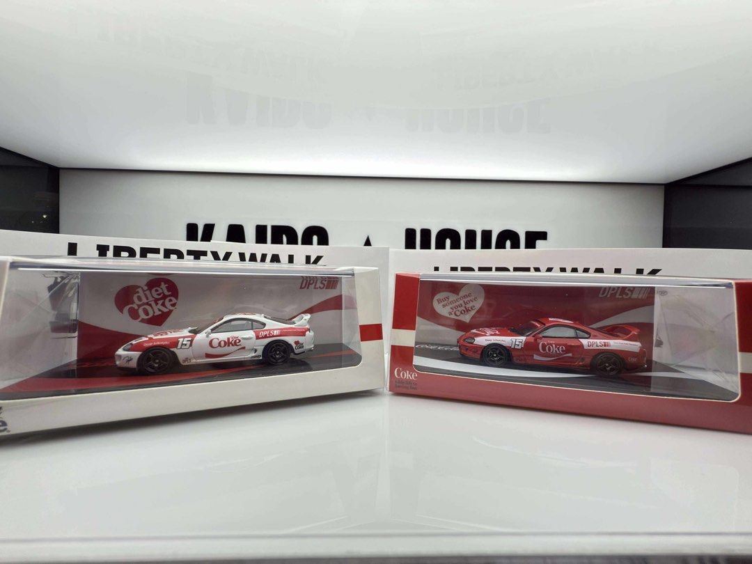 INNO Models Coca-Cola Toyota Supra (A80) Box Set, Hobbies & Toys, Toys ...