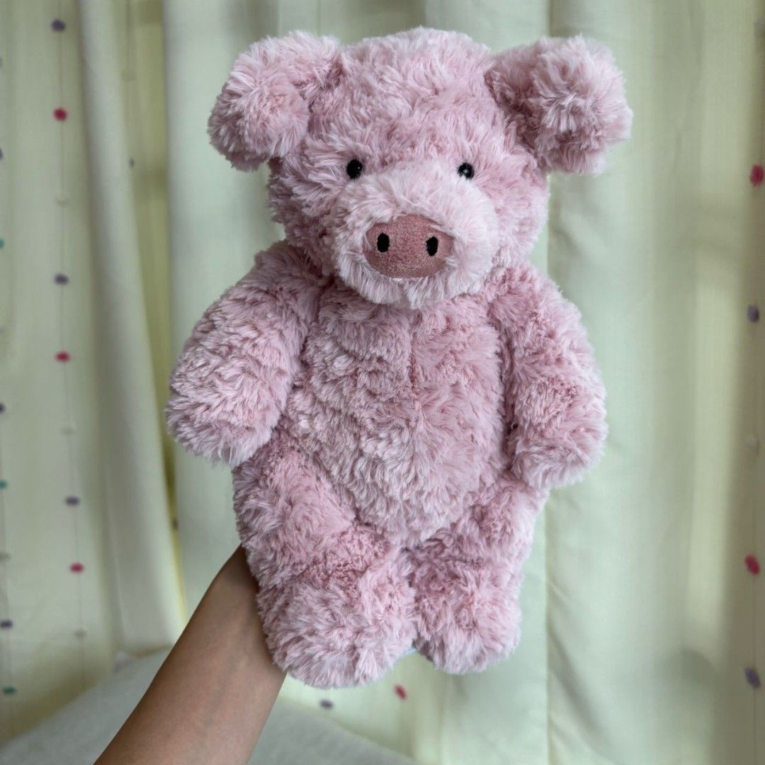 Jellycat 26cm medium barnabus pig, Hobbies & Toys, Toys & Games on ...