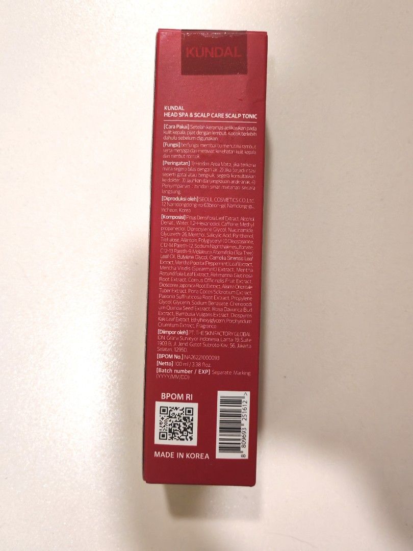 Kundal Caffeine Head Spa & Scalp Care Solution Tonic Spray, Beauty ...