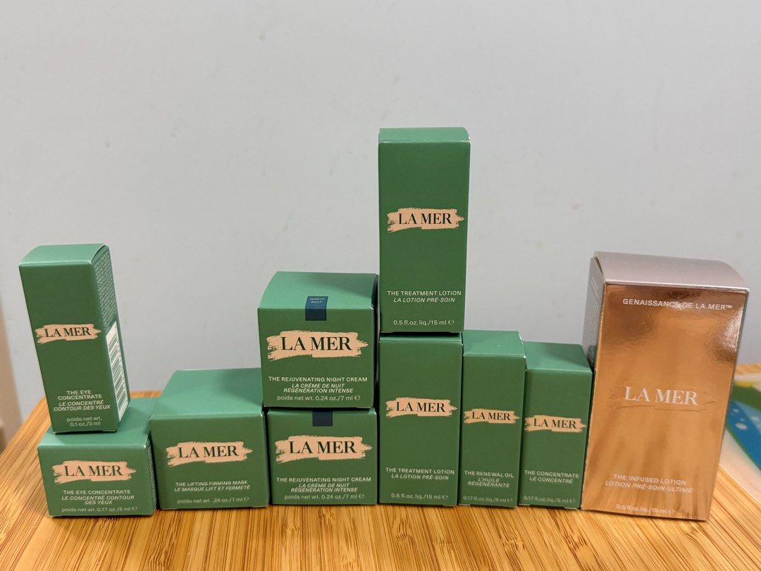 La Mer VVIP 專櫃 samples 💝 Night cream concentrate treatment lotion eye ...