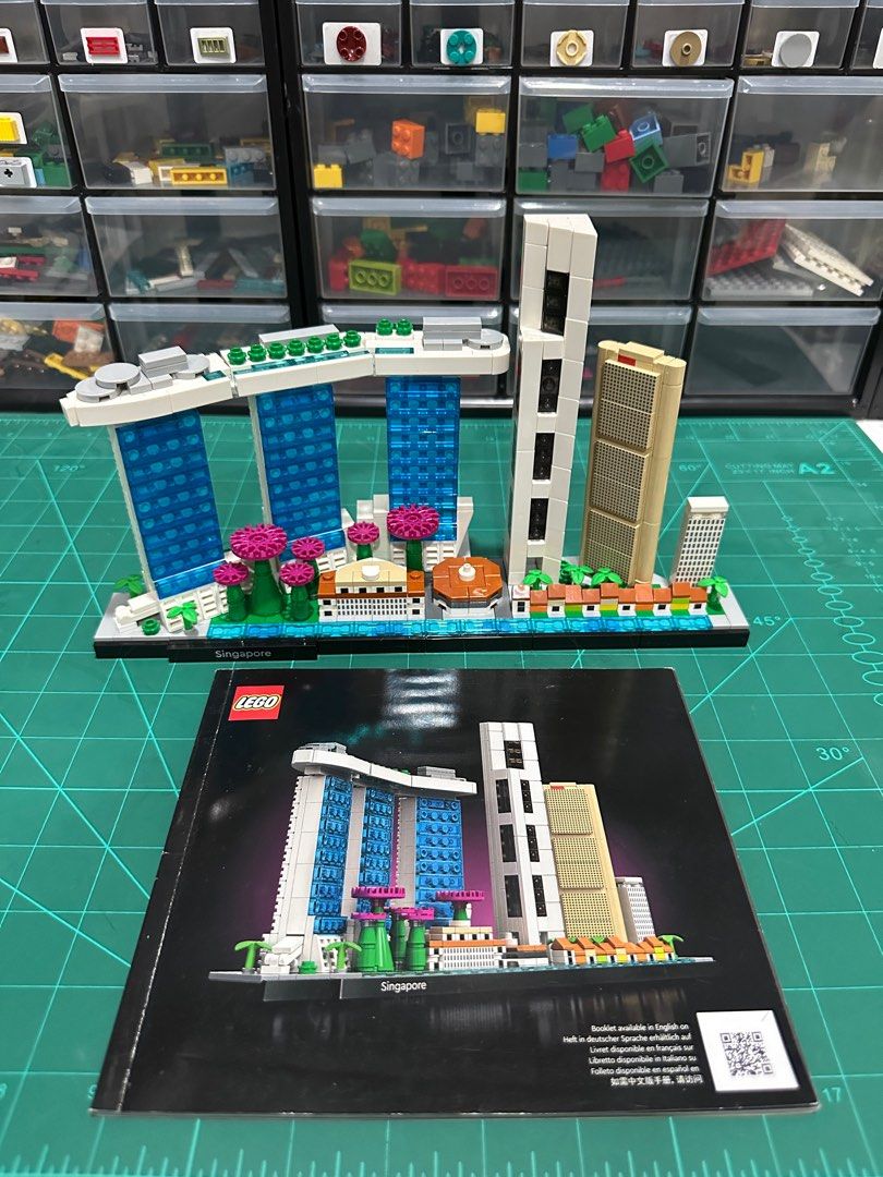 Lego architecture Singapore 21057 assembled complete, Hobbies & Toys ...