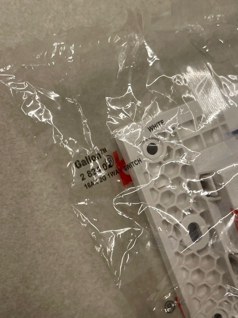 Legrand Galion Switch (White, 2G 1 way), TV & Home Appliances ...