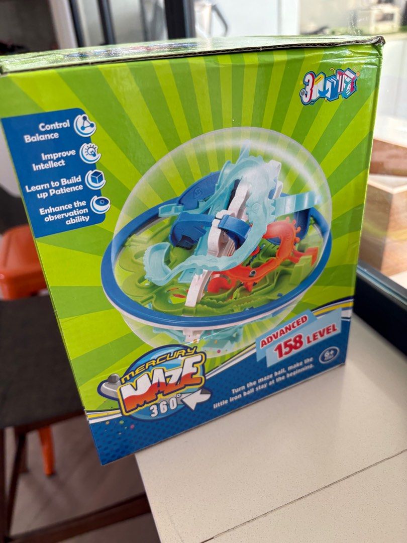 Mercury Maze 360° Advanced Puzzle, Hobbies & Toys, Toys & Games on ...