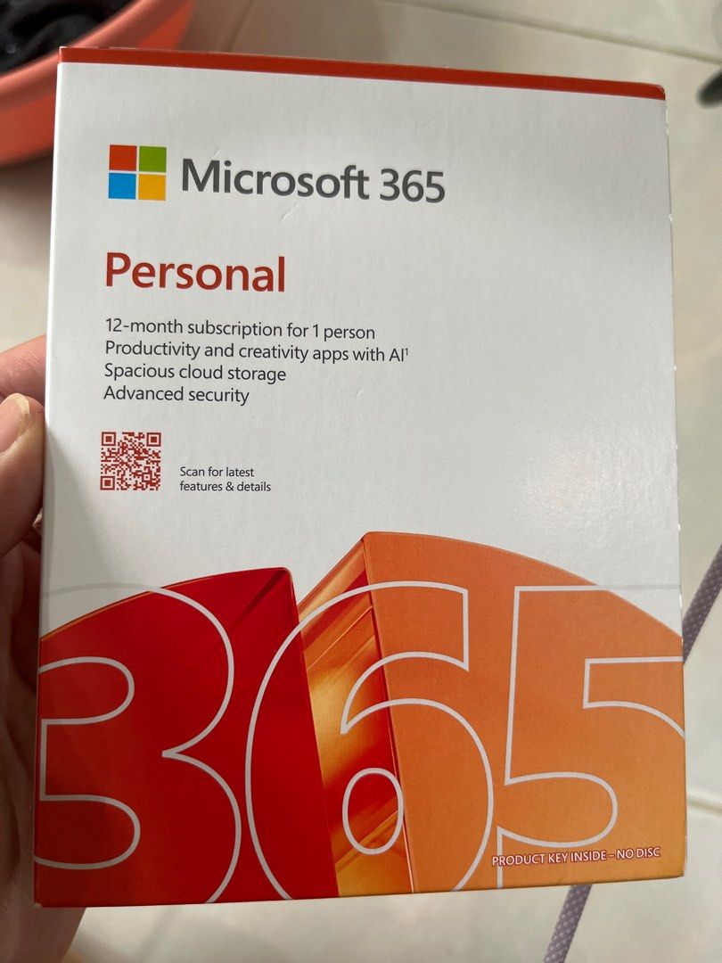 Microsoft 365 Personal - 12-Month Subscription, Computers & Tech, Parts & Accessories, Software ...