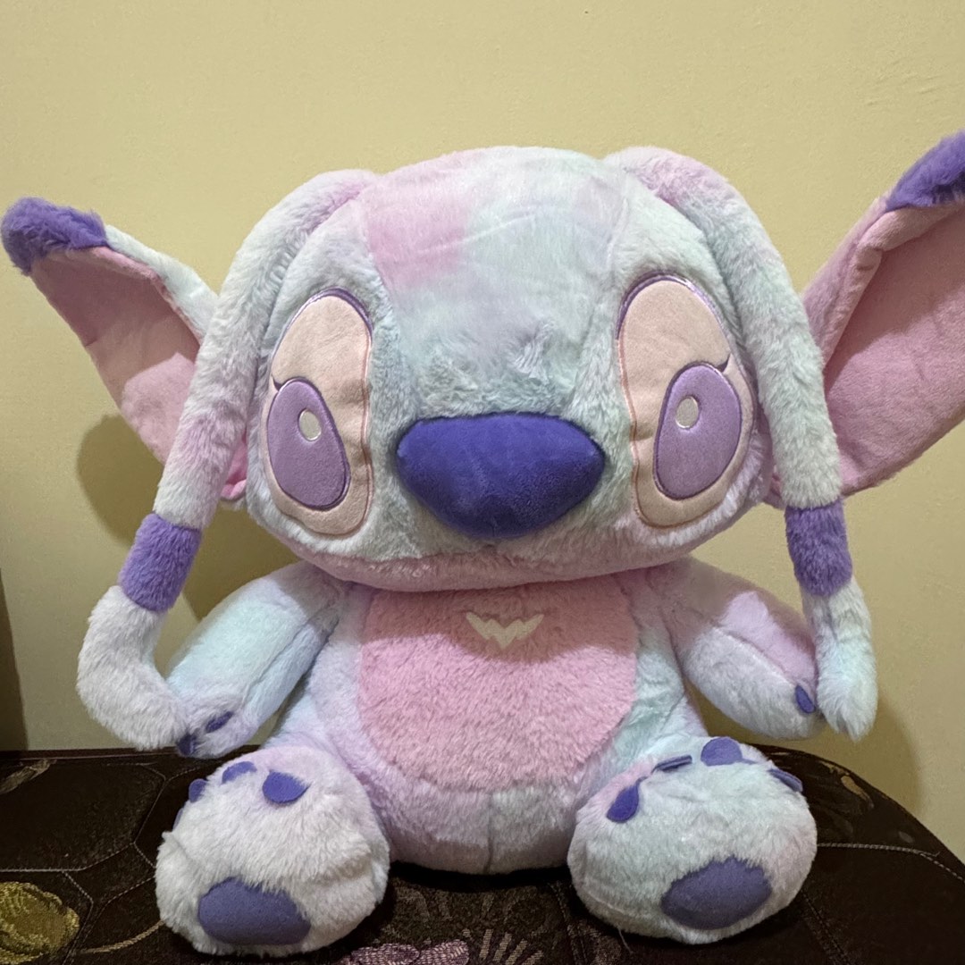 Miniso x Stitch - Boneka / Doll Stitch JUMBO Spectrum Rainbow ...