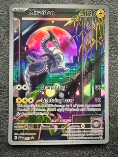 Miraidon ex, Hobbies & Toys, Toys & Games on Carousell