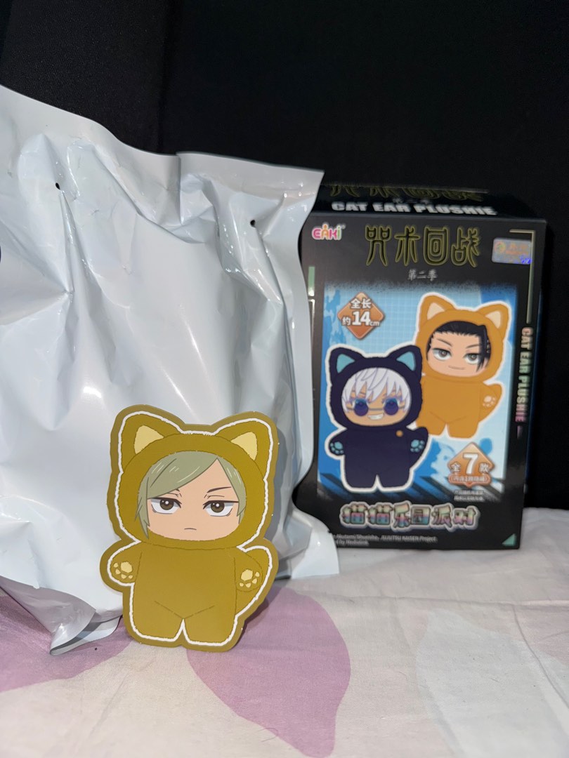NANAMI & HAIBARA - Jujutsu Kaisen Cat Ear Plushie (SWAP TO GOJO ...