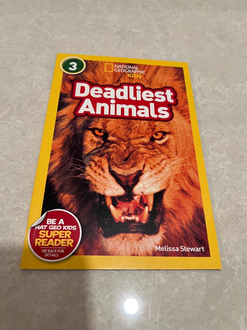 National Geographic Kids Deadliest Animals Book, Hobbies & Toys, Books ...