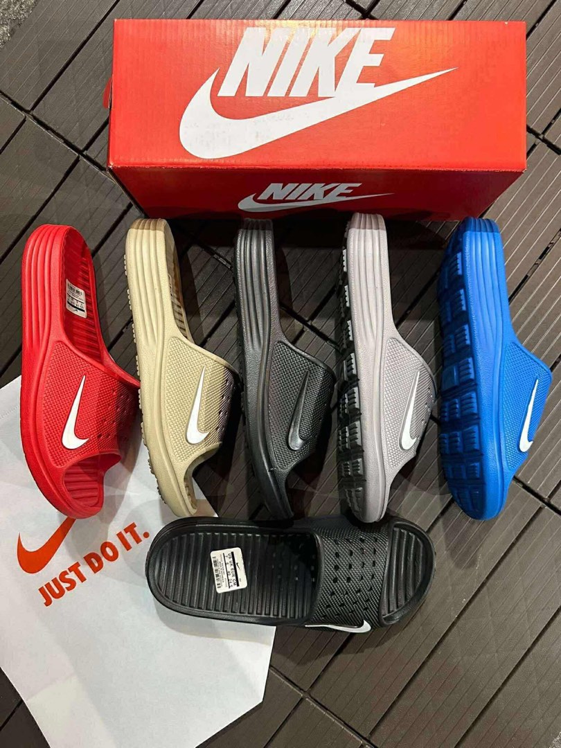 NIKE SLIDES FOR MEN, Men's Fashion, Footwear, Slippers & Slides on ...