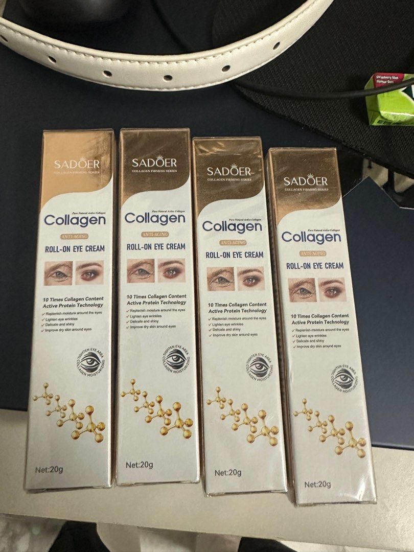 OFFICIAL SADOER Collagen Eye Cream Moisturizes Improves Dark Circles ...