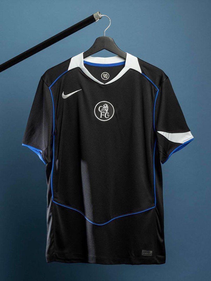 [ORIGINAL] Chelsea 3rd Kit Jersey T90 Black 2025/2026 (size S to XXL ...