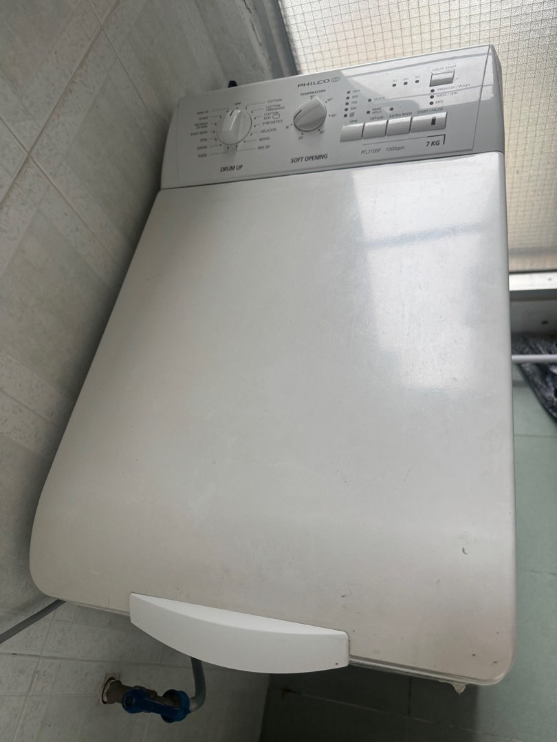 Philco Top Load Washing Machine 7KG, 家庭電器, 洗衣機及乾衣機 - Carousell