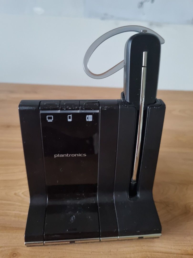 Plantronics WO2A Savi 3-in-1 Office Wireless DECT System with WH500 ...