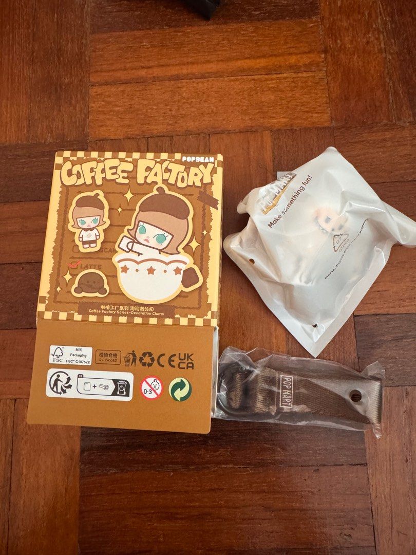 Popmart Labubu - Coffee Factory Series Decoration Charm, Hobbies & Toys ...