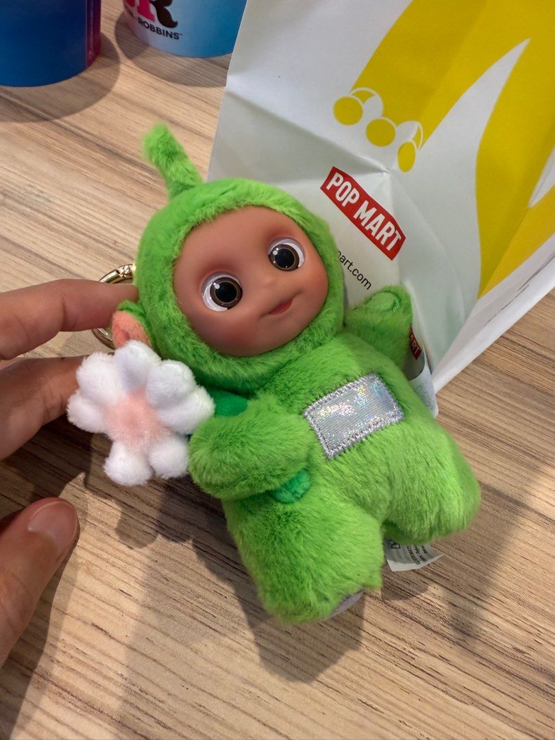 Popmart Teletubbies Say Hello in Dipsy Green, Hobbies & Toys ...