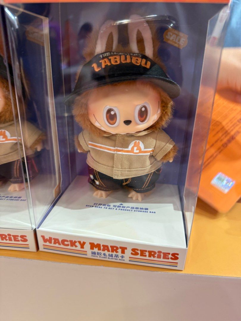 🏪Popmart Wacky Mart Plush pendant manager, Hobbies & Toys, Toys & Games ...