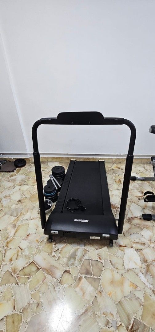 Pro-Form Treadmill & Exercise Bike - used less than 10 x. Weights are ...