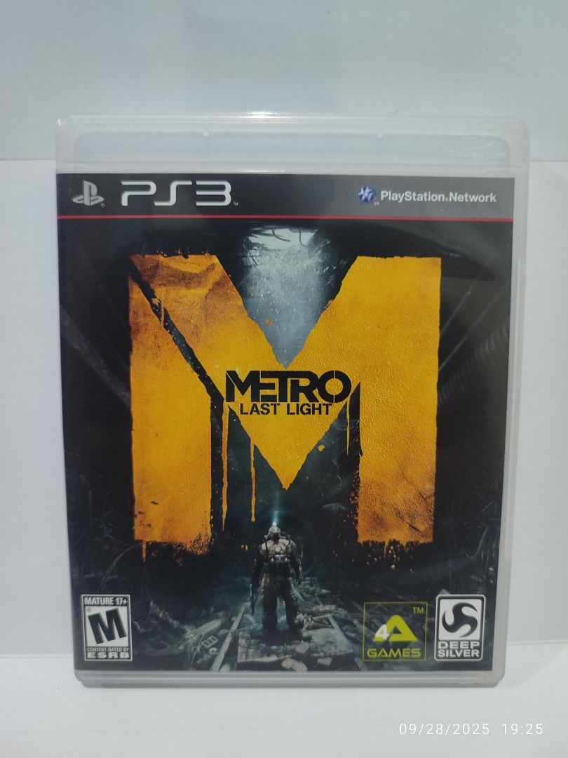 PS3 - Metro Last Light (OPENED) "R1", Video Gaming, Video Games ...