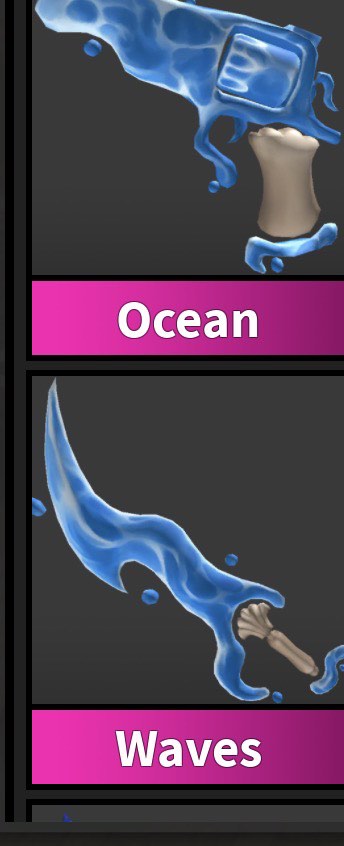 ROBLOX MM2 Ocean and Waves Set, Video Gaming, Gaming Accessories, In ...