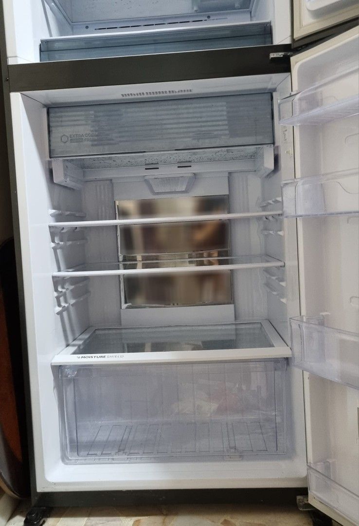 Sharp 2-Door Refrigerator - Black, TV & Home Appliances, Kitchen ...