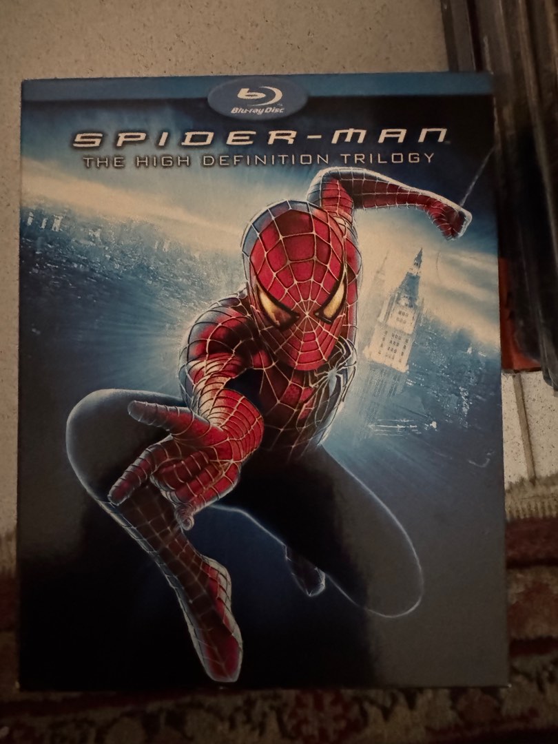 Spider-Man: The High Definition Trilogy Blu-ray Box Set, Hobbies & Toys ...