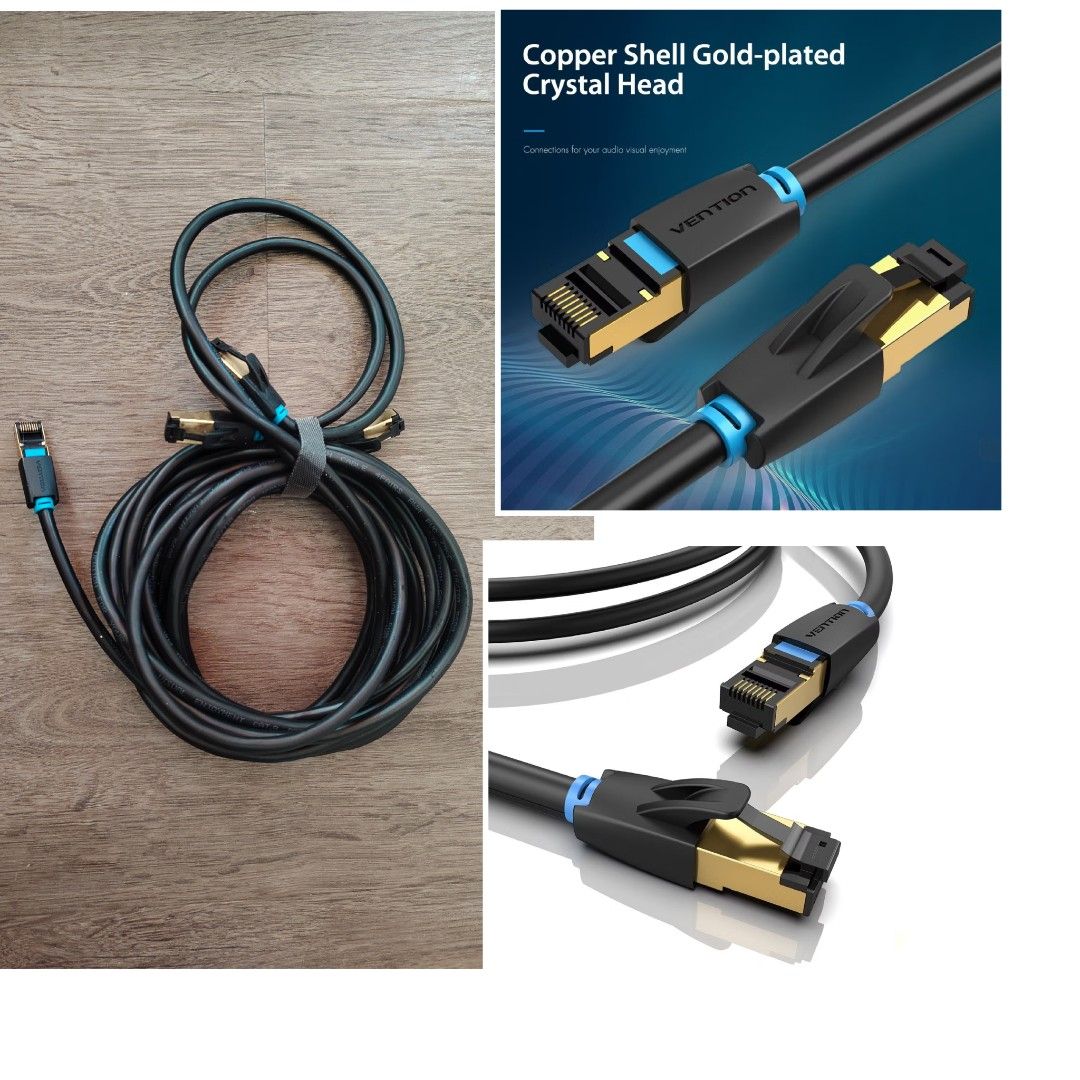 [still available] 3-meter Vention Ethernet Cable , 2 available ...