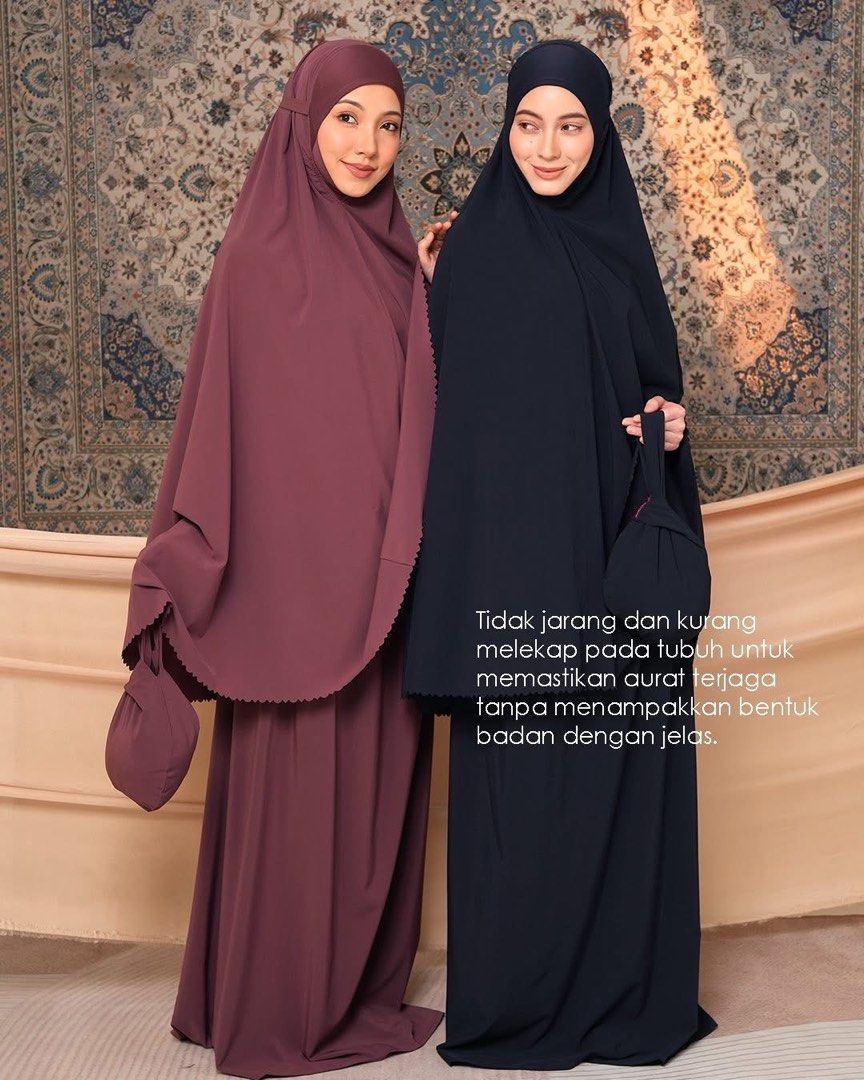 Telekung As Is Flair Aria Deen Original Telekung Travel Siti Khadijah ...