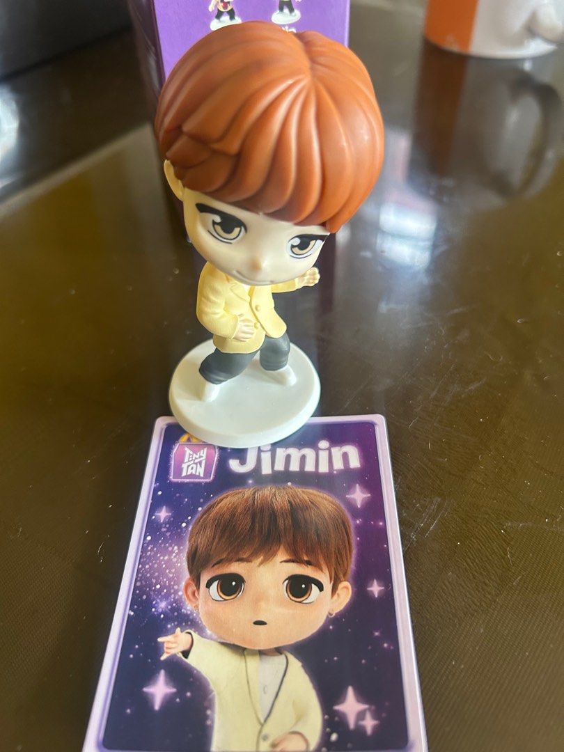 Tiny Tan BTS Jimin Mcdo Happy Meal, Hobbies & Toys, Memorabilia ...