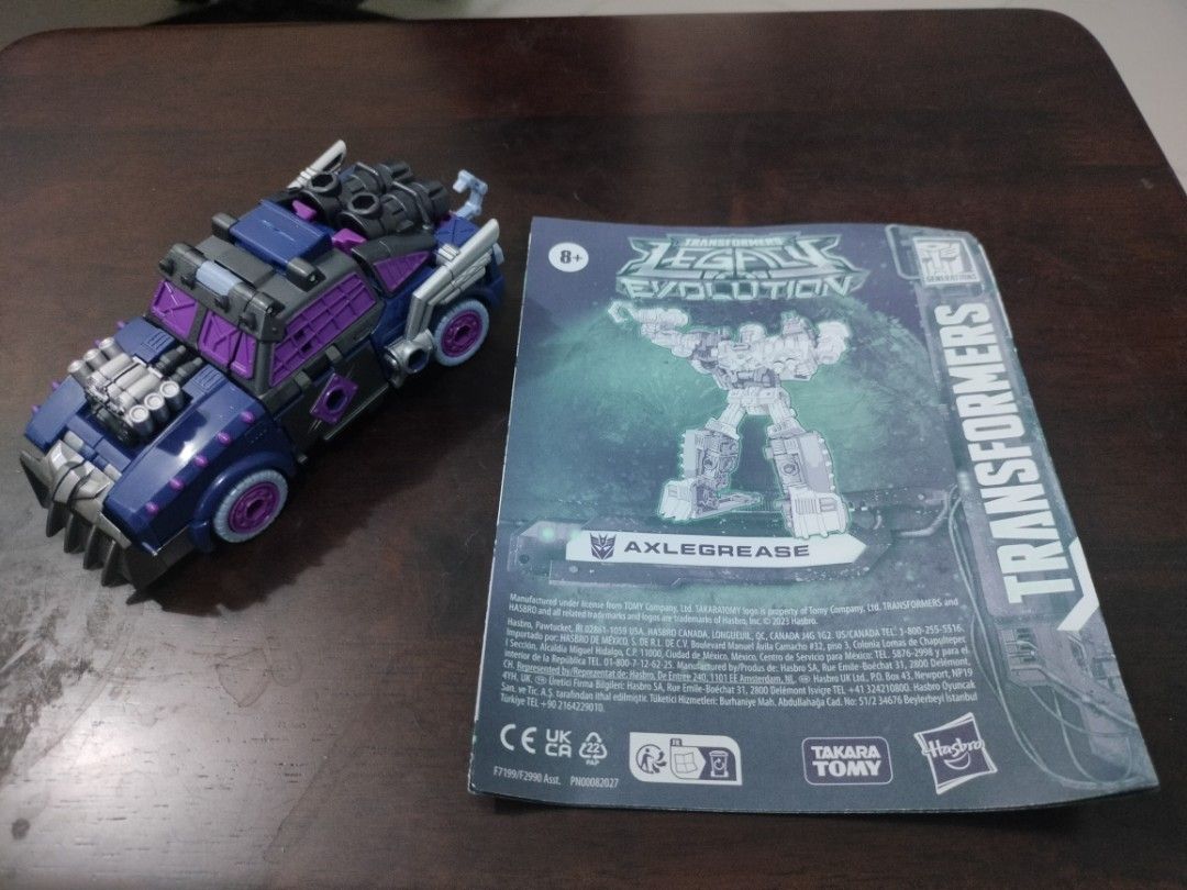 Transformers Legacy Evolution Axlegrease, Hobbies & Toys, Toys & Games on Carousell